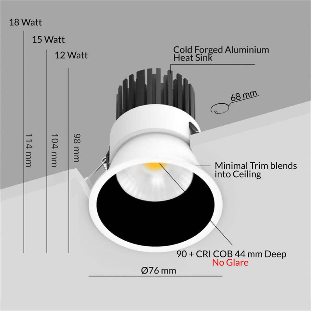 Buy Deep Recessed Light - 15W