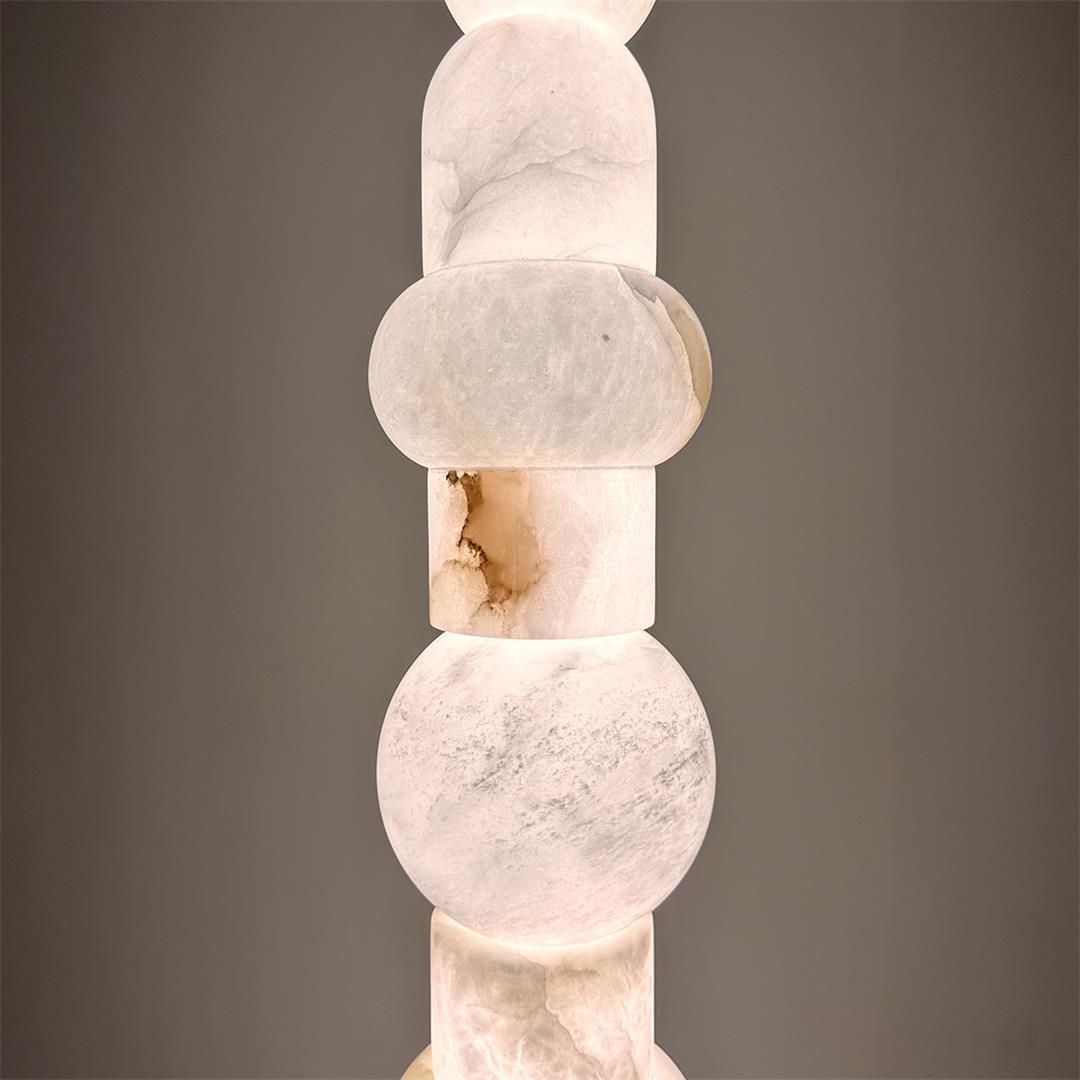 Buy - Marble Jenga Floor Lamp Online India